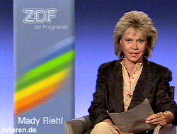 Re: Was wurde eigentlich aus MADY RIEHL